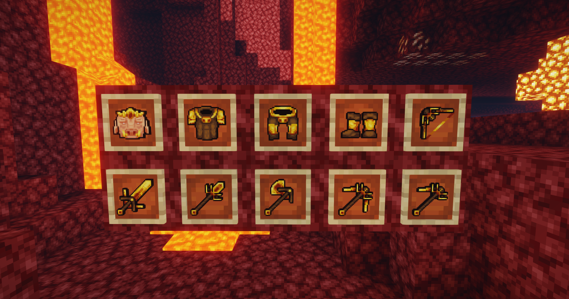 Nether Piglin Set | Chunkfactory